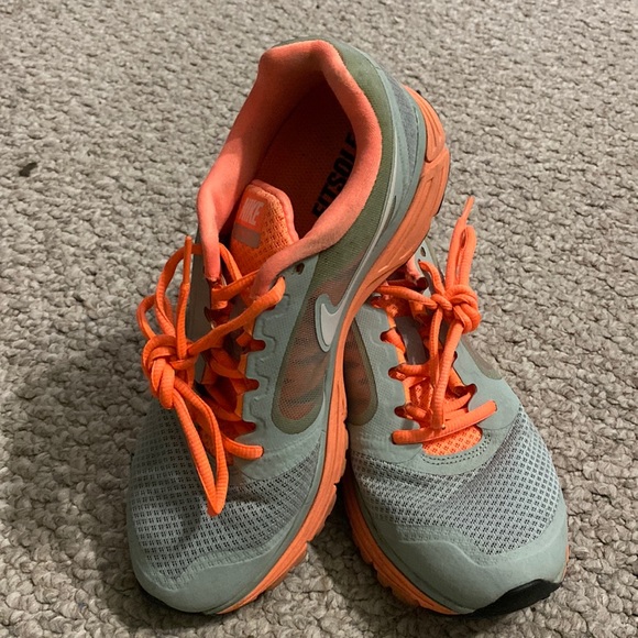 Nike | Shoes | Orange And Gray Nikes | Poshmark